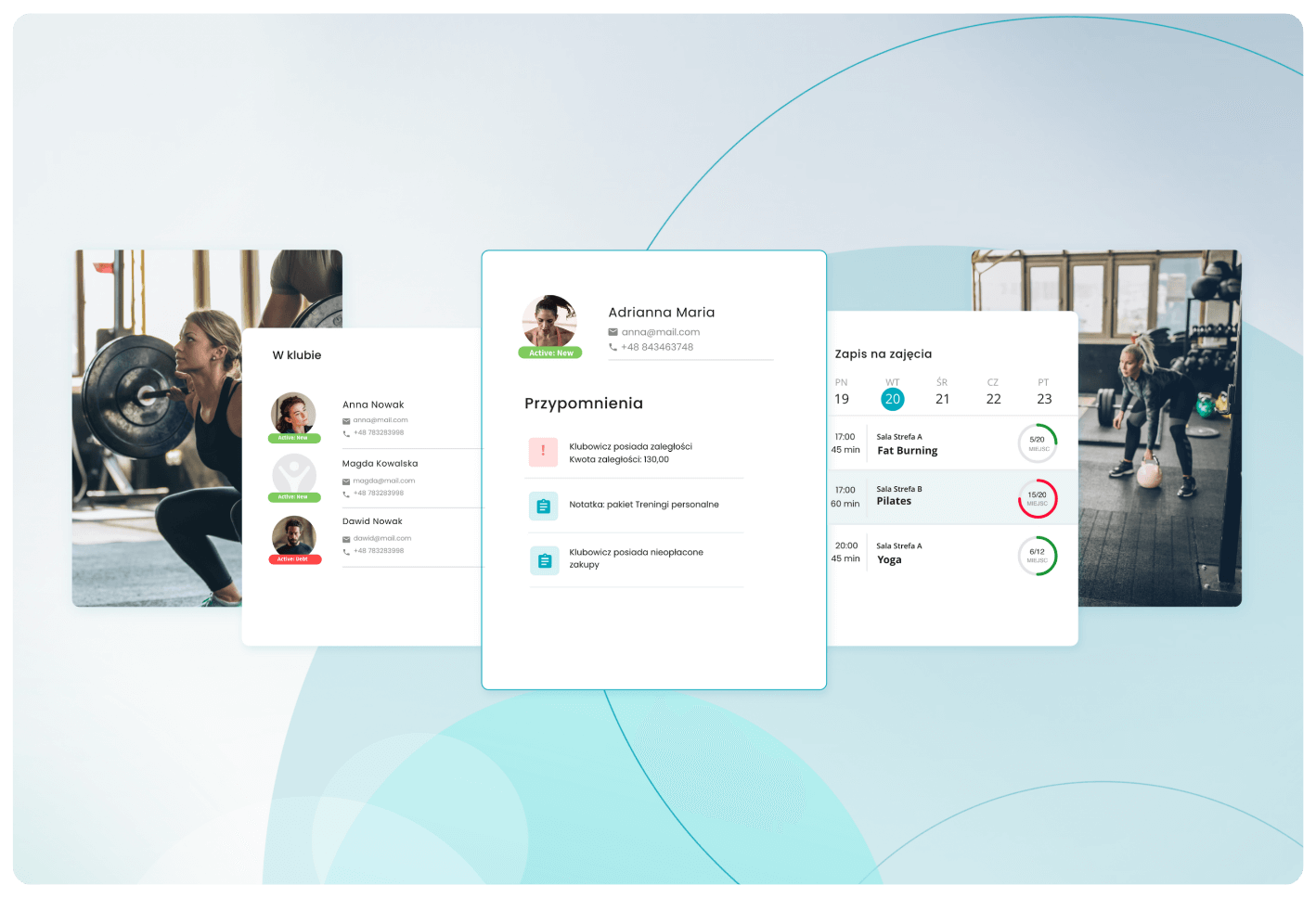 7 kluczowych funkcji oprogramowania do zarządzania klubem fitness ...